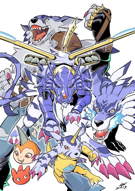 Digimon Evolution Chart Gabumon