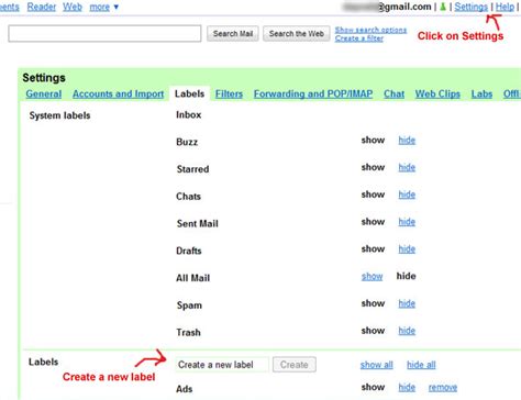 Tip How To Create Gmail Filters Php