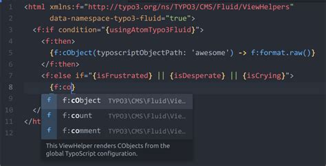 TYPO3 Fluid For Atom Dokumediacoach De
