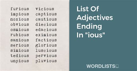 List Of Words With The Suffix Tion