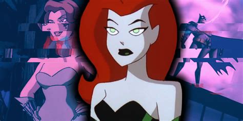 Poison Ivys Dcau Redesign Is Hiding A Disturbing Twist