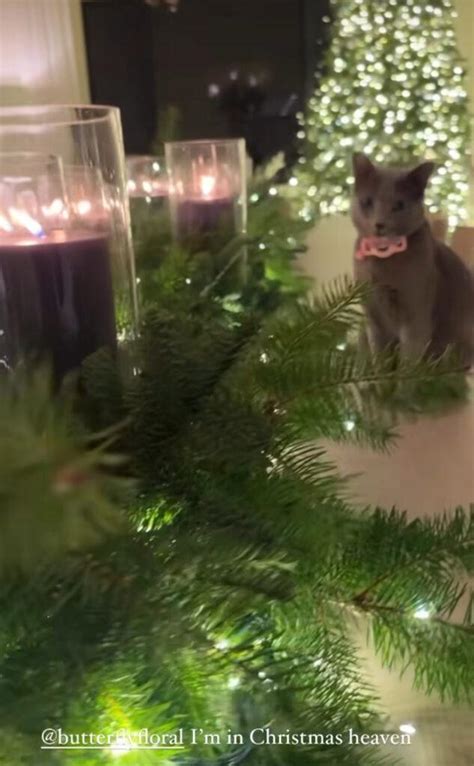 Khloe Kardashian Goes Minimal With Christmas Heaven Decorations