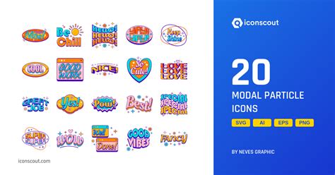 Modal Particle Icon Pack 20 Free Download Miscellaneous Icons Iconscout