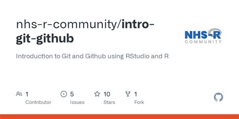 Github Nhs R Communityintro Git Github Introduction To Git And