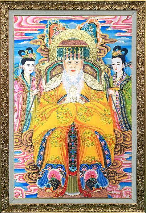 족자탱화 M형 옥황상제