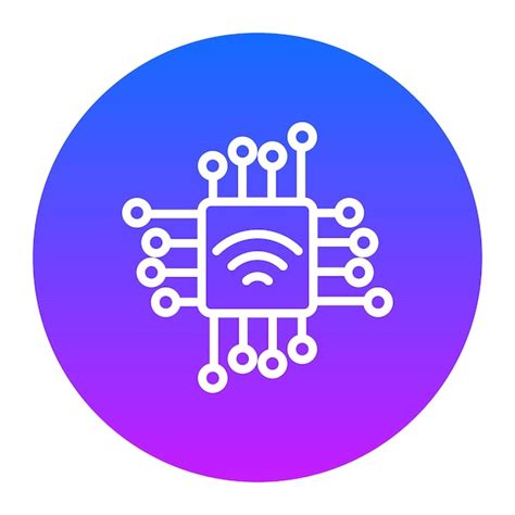 Premium Vector Smart Chip Vector Icons