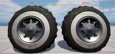 UE4 顶点网格动画播放后渲染模糊问题
