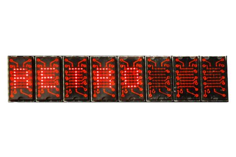 Embedded Adventures Led Matrix Display Ldp 080507r With Super Cute Retro Display