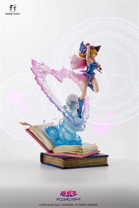Licensed Dark Magician Girl Duel Monsters Yu Gi Oh Resin Statue