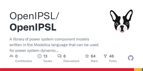 Github Openipslopenipsl A Library Of Power System Component Models