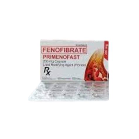 Lipway Sr Fenofibrate 250mg Capsule X 1 Xalmeds