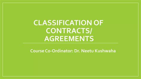 Classification Of Contractpptx
