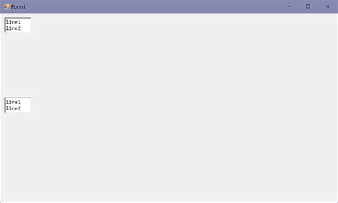 Richtextboxgetpreferredsize Seems Broken Because Rtf Line Tag