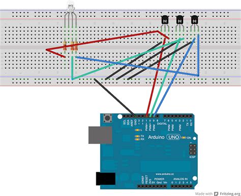 Control 3x3 Rgb Leds With Transistors Leds And Multiplexing Arduino Forum