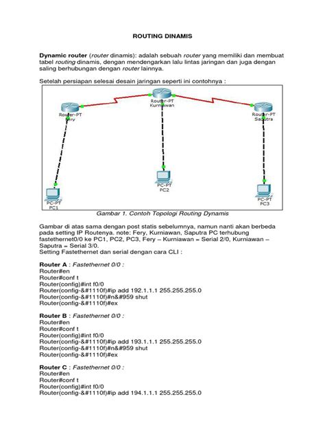 Routing Dinamis Pdf