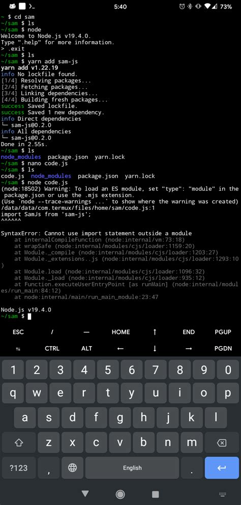 Syntaxerror Cannot Use Import Statement Outside A Module · Issue 40