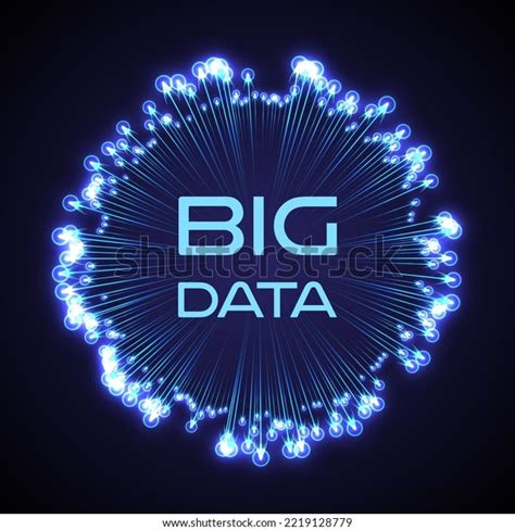 Big Data Visualization Concept Vector Design Stock Vector Royalty Free 2219128779 Shutterstock