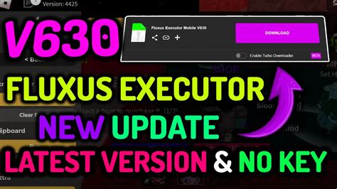 Fluxus Executor New Update V630 Fluxus Atualizado Roblox Fluxus Script Blox Fruit Mobile