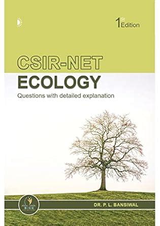 Buy CSIR NET ECOLOGY QUESTIONS WITH DETAILED EXPLANATION Book Online At Low Prices In India