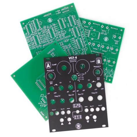 Vcf 4 Switched Capacitor Filter Pcb And Panel Skull And Circuits