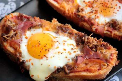 Baked Egg Pizza Subs 12bloggers Big Bears Wife