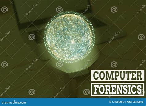 Handwriting Text Writing Computer Forensics Concept Meaning The Investigative Analysis