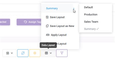 Data Layout SpreadsheetWeb Help