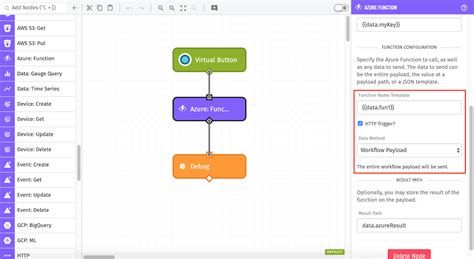 azure function node wegnology documentation