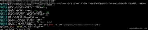 解决invalid Configuration `arm Xxx Linux‘ Machine `arm Xxx‘ Not