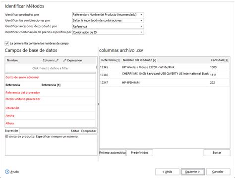 Update Prestashop Inventory Having Only 2 Columns In Import File