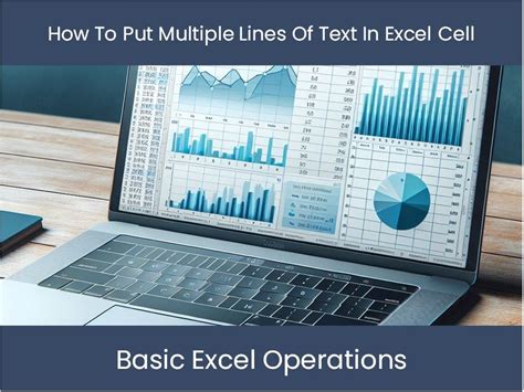 tutorial de excel cómo poner múltiples líneas de texto en la celda de