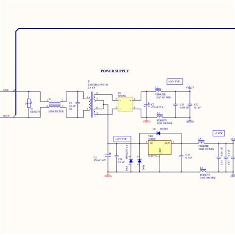 PCB Schematic Page Download Scientific Diagram