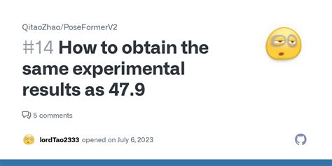How To Obtain The Same Experimental Results As 47 9 Issue 14