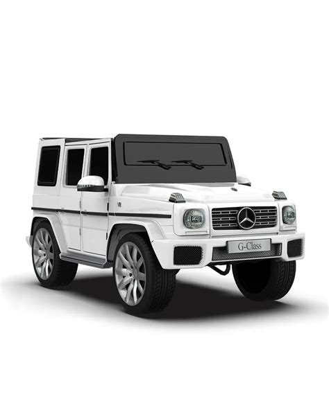 G Wagon Ride On Car Battery Operated With Manual Or Remote Option To Steer Tough Tires With Rear