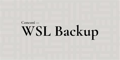 GitHub Augustoconconi Wsl Backup A Simple Backup Snapshot Tool For WSL