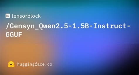 Tensorblock Gensyn Qwen B Instruct GGUF At Main