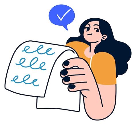 Premium Vector Successful Task Completion With Checklist
