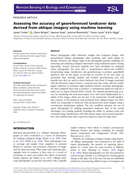 Pdf Assessing The Accuracy Of Georeferenced Landcover Data Derived