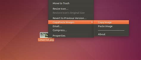 How To Copypaste Images Tofrom Clipboard In Ubuntu Nautilus