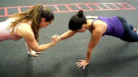 Team Crossfit Partner Plank Hold Youtube