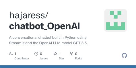 Github Hajaresschatbotopenai A Conversational Chatbot Built In