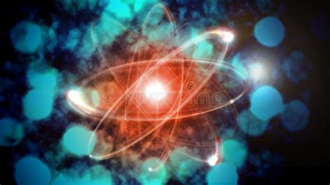 Atom Particle Stock Illustration Illustration Of Electron