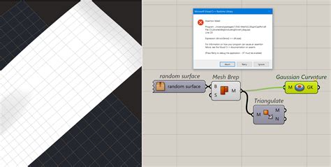 If I Feed Quad Mesh Of A Mesh Has Quads Into The Gaussian Curvature Gh
