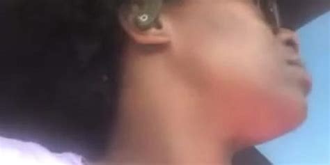 Flash Facetime Ebony In Car Tnaflix Com