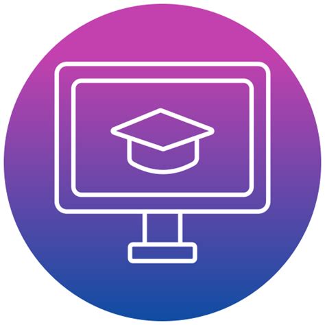 Online Course Generic Gradient Fill Icon Freepik Online Course Generic Gradient Fill Icon Freepik