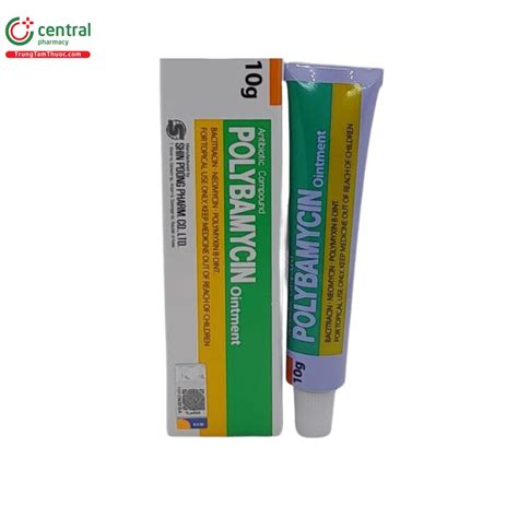 Thuốc Polybamycin Ointment điều Trị Viêm Da Chốc Lở Giời Leo Côn Trùng Cắn