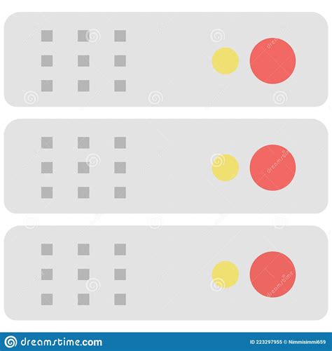 Database Hosting Vector Icon That Can Easily Modify Or Edit It For