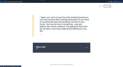 github gkyla quote generator 🏆 part of devchallenge quote generator
