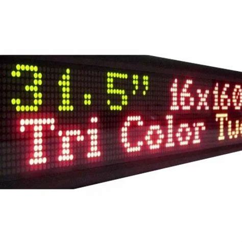 LED Scrolling Display Board Warranty Year At Sq Ft In Coimbatore ID