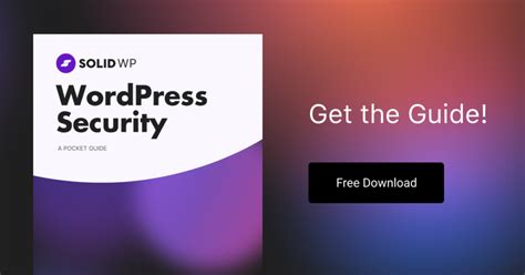 Free Solid Guide The Ultimate Guide To Wordpress Security